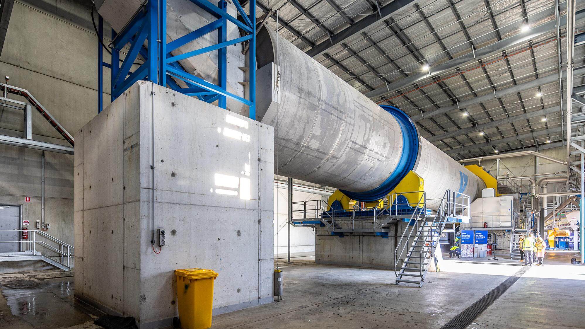 Australia's first drum pulper | Visy