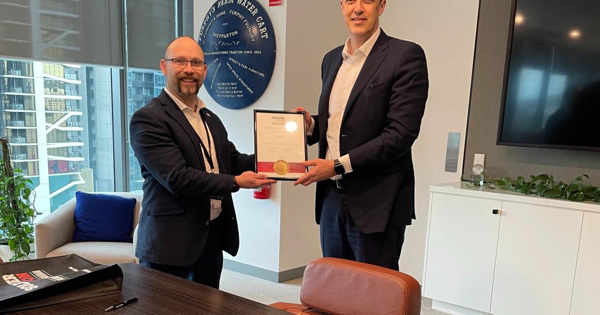 Visy's partnership with SoliderOn to support veterans and their ...