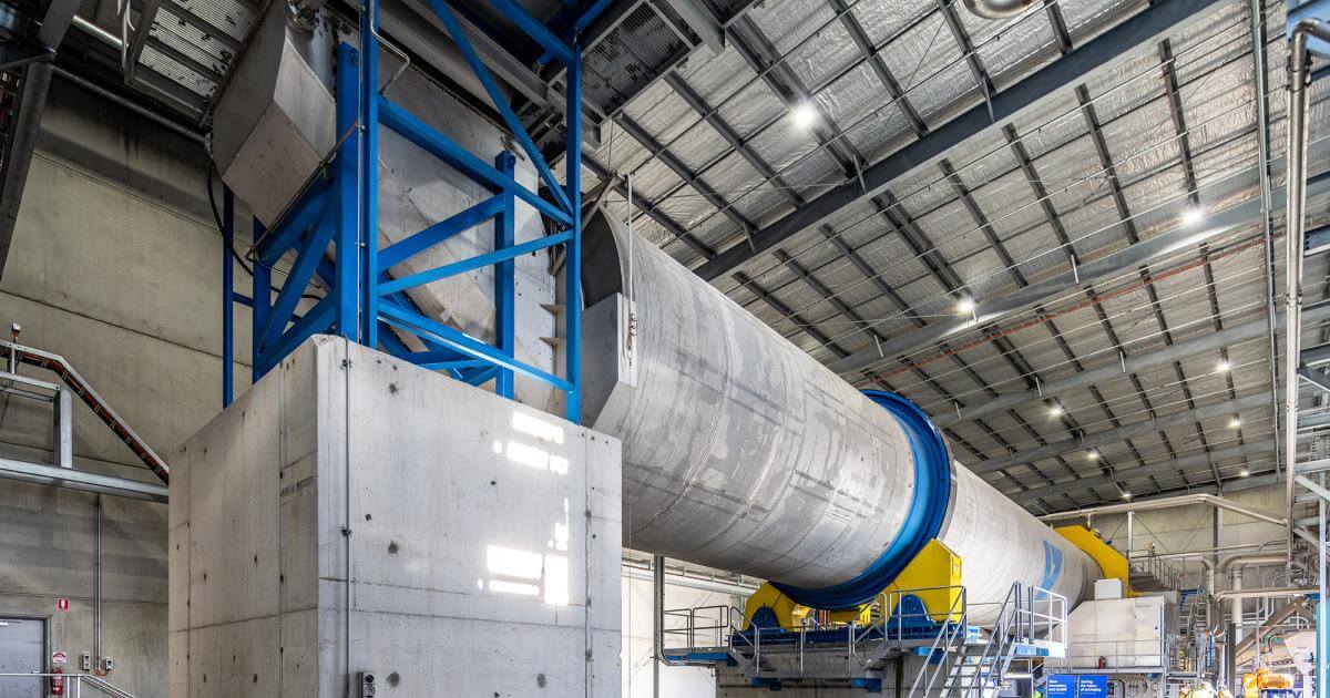 Australia's first drum pulper | Visy