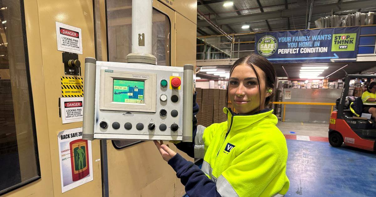 Process worker: “I joined Visy for career progression” | Visy