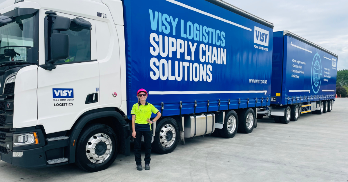 “Challenges only make me a better driver,” Haley, Visy truck driver | Visy