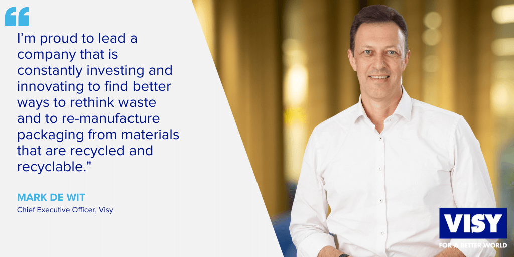 Visy's innovation supports customers, says CEO Mark De Wit | Visy